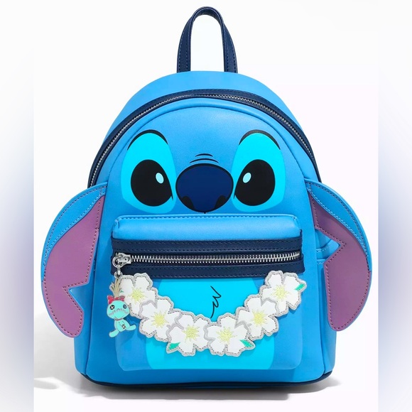 Disney | Bags | Loungefly Disney Lilo Stitch With Lei Mini Backpack ...